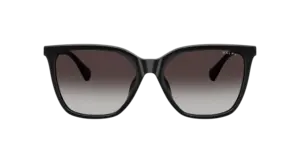 Ralph Lauren Square Sunglasses - Shiny Black