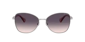 Ralph Lauren Butterfly Sunglasses - Shiny Silver