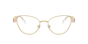 SWAROVSKI Strass-embellished Cat-eye Eyeglasses - Gold