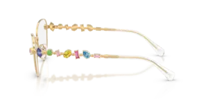 SWAROVSKI Strass-embellished Cat-eye Eyeglasses - Gold