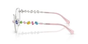 SWAROVSKI Strass-embellished Cat-eye Eyeglasses - Silver