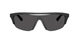 Burberry Irregular Sunglasses - Matte Black