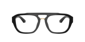 Dolce & Gabbana Full-rim Aviator Eyeglasses - Black