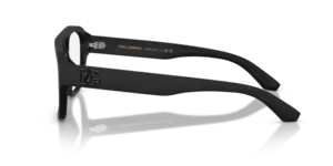Dolce & Gabbana Full-rim Aviator Eyeglasses - Matte Black