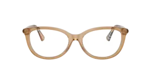 Burberry Irregular Eyeglasses - Beige