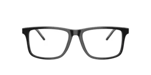 Emporio Armani Square Eyeglasses - Shiny Black