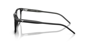 Emporio Armani Square Eyeglasses - Shiny Black