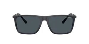 Armani Exchange Square Frame Sunglasses - Matte Blue