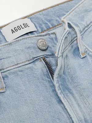 AGOLDE Ren High-rise Wide-leg Jeans - Blue