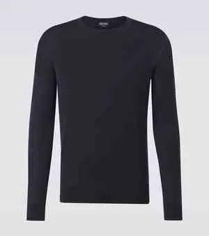 Zegna Cashmere And Silk Sweater