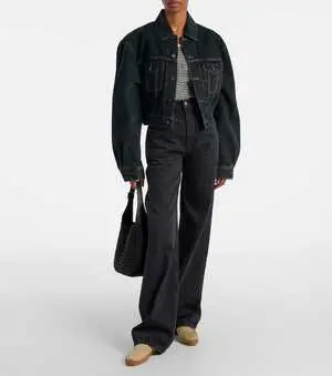 Saint Laurent Cassandre Cotton Gabardine Espadrilles - Beige