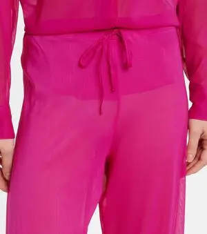 Dries Van Noten High-rise Wide-leg Pants
