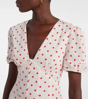 Posse Paloma Polka-dot Maxi Dress - Multicoloured