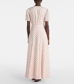 Posse Paloma Polka-dot Maxi Dress - Multicoloured