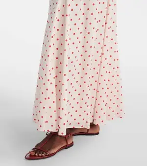 Posse Paloma Polka-dot Maxi Dress - Multicoloured
