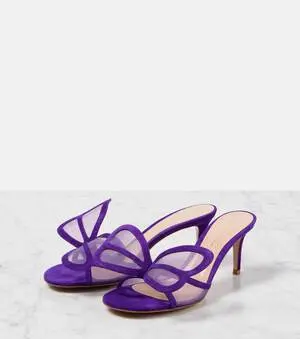 GIANVITO ROSSI Butterfly 70 Mules
