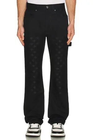 Amiri Ma Quad Jacquard Carpenter Jeans