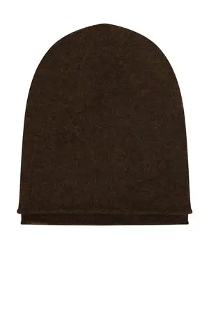 THE ROW Tony Beanie - Smoke Brown