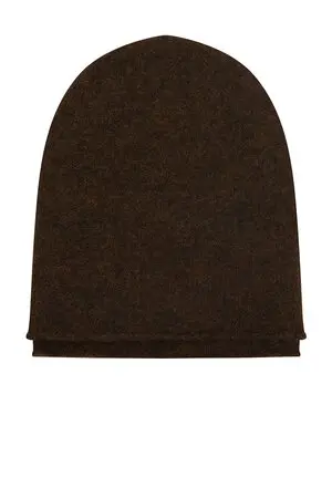 THE ROW Tony Beanie - Smoke Brown