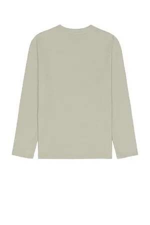 WAO The Textured Long Sleeve Tee In Grey