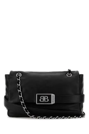 Balenciaga Balenciaga Modu Flap Medium Shoulder Bag - Black