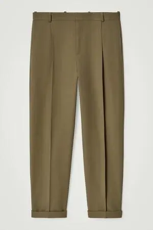 Cos Wool-twill Turn-up Pants