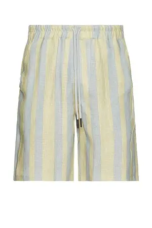 Oas Nicola Linen Shorts - Multi
