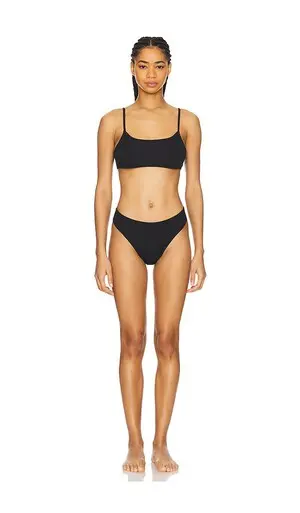 NEGATIVE UNDERWEAR Cloud Cotton French Cut Brief 3-pack - Black