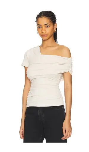 Susana Monaco One Side Off Shoulder Top