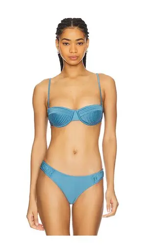 Solid & Striped The Solene Bikini Top French Blue