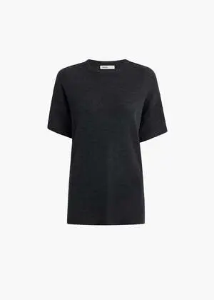 Khaite Maeve T-shirt - Charcoal