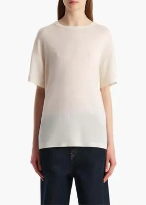 Khaite Maeve T-shirt - Cream