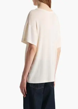 Khaite Maeve T-shirt - Cream