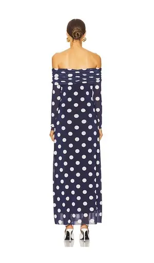 Steve Madden Aurelia Polka Dot Maxi Dress
