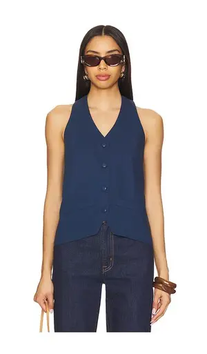 ALL THE WAYS Rhae Open Back Vest