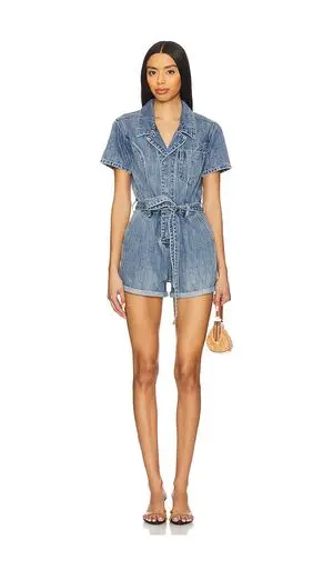 Heartloom Olivia Romper - Blue