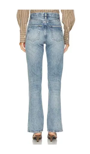 FRAME Vertical Straight Leg Jeans - Blue
