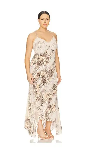AFRM Vince Dress With Lace Detailing
