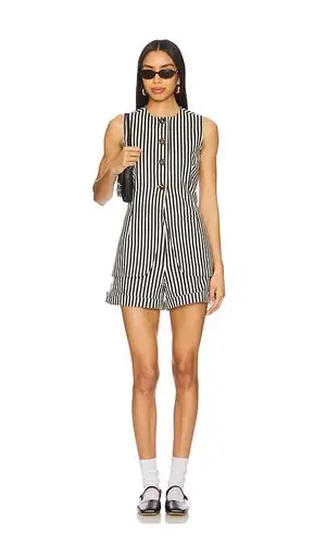 SIMONMILLER Del Mar Linen Vest - Black