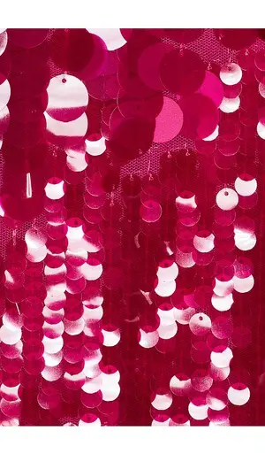 Retrofete Alana Sequin Embellished Midi Dress - Fuchsia