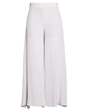OTTOD'AME Wide-leg Crepe Pants - Grey