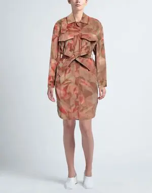 DONDUP Moleskin Trench Coat