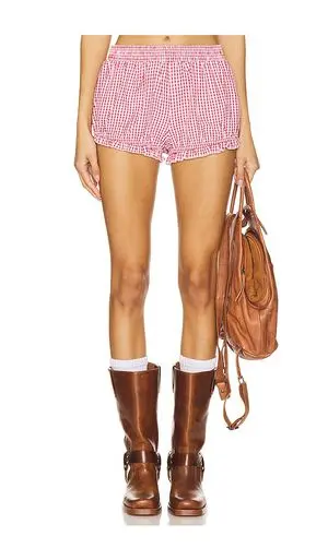MORE TO COME Halley Bloomer Short - Red