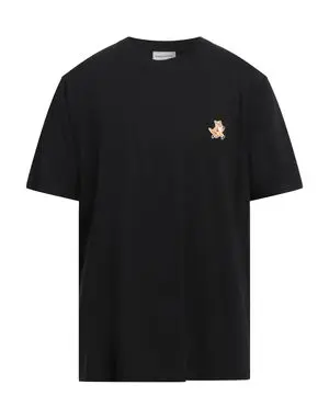 Maison Kitsuné T-shirt Size Cotton - Black