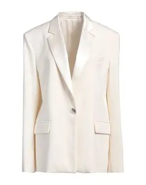 Attico Single-breasted Blazer - White