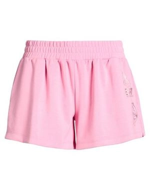 EA7 EA7 Bermuda Shorts In Polyester, Modal, And Elastane Pink