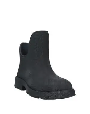Burberry Ankle Boots In Synthetic Material - Black