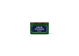 LOUIS VUITTON Card Holder - Blue/green