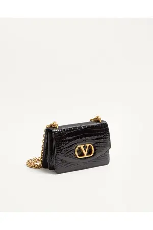 Valentino Garavani Vain Small Shoulder Bag - Black