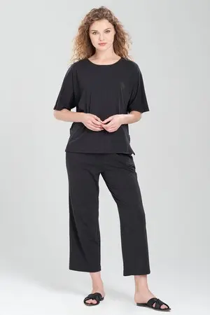 Natori Ease Short Sleeve Top